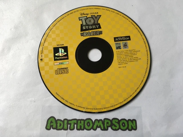 DISNEYS TOY STORY racer game ps1 sony playstation disc only £15.99 ...