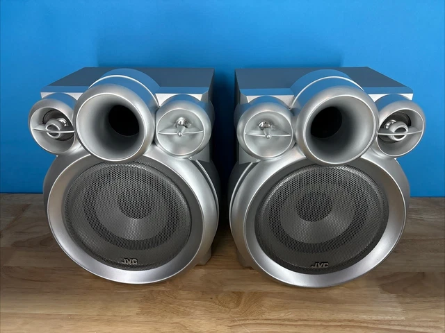 2 JVC STEREO Speakers Boombox SP-MXKC4 180W 6Hms Tested Works £115.70 ...