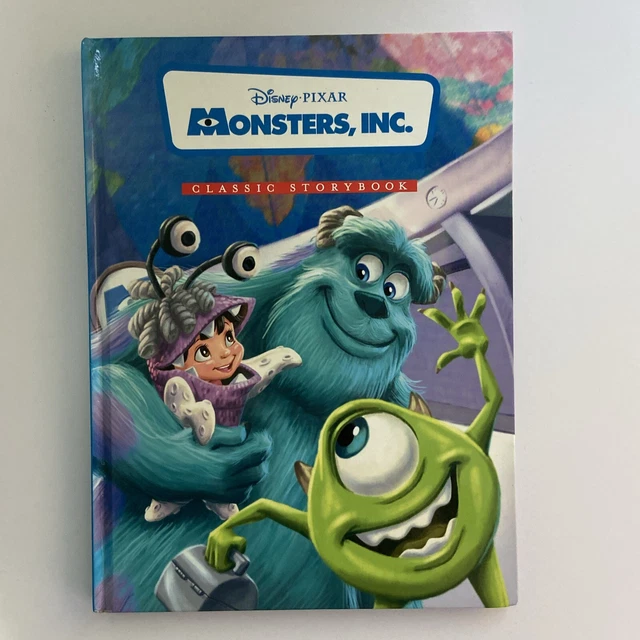 MONSTERS INC DISNEY Pixar Classic Storybook Big Hardcover Book 2005 $14 ...