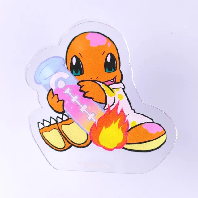 CHARMANDER POKEMON CENTER Limited Acrylic Clip Nintendo de Japón Envío ...