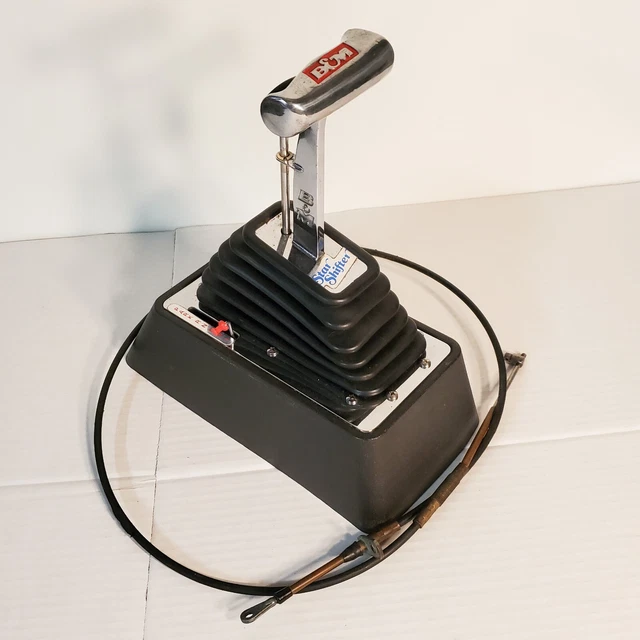 B&M AUTOMATIC RATCHET Floor Shifter Starshifter for GM Chevy Ford Mopar ...
