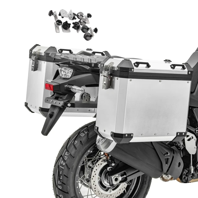 ALUMINIUM PANNIERS SET for BMW R 1100 GS / R / RS Side Cases GX38 ...