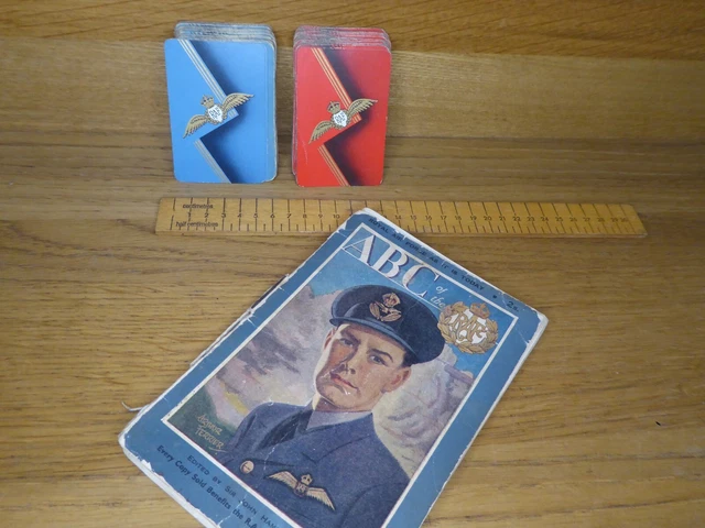 WW2 ERA RAF Playing Cards ( 2 complete sets ) with Book - ABC of the ...