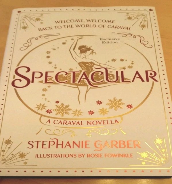 SPECTACULAR STEPHANIE GARBER Foiled Hardback Exclusive Edition Caraval Book £16.00 - PicClick UK