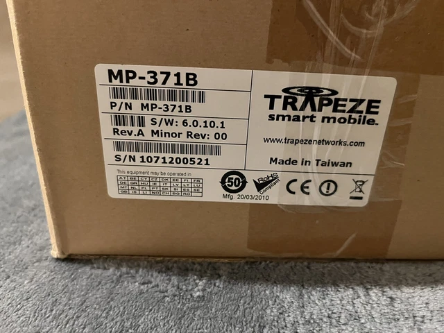 TRAPEZE NETWORK MOBILITY Point MP-371B Computing Hardware - New £9.99 ...