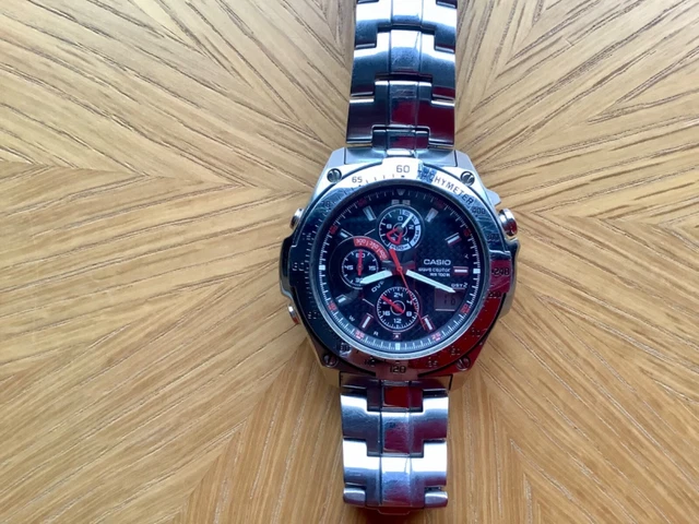 CASIO WAVE CEPTOR 4798 Watch, links, box & paper work. WVQ-570 New ...