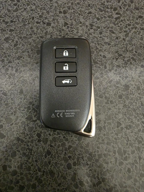 GENUINE LEXUS 3 Button Remote Smart Key Fob Tested + Working Tokai Rika ...