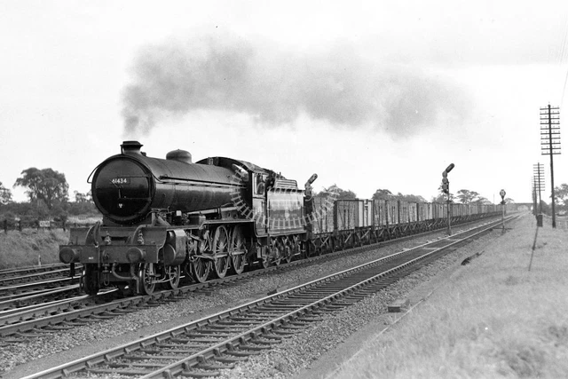 PHOTO BR BRITISH Railways Steam Locomotive Class B16/1 61434 at Pilmoor ...