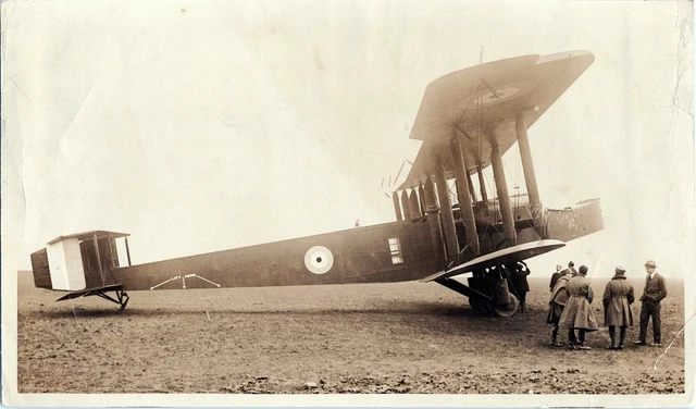 HANDLEY PAGE TYPE O O/400 Bomber Large Vintage Original Press Photo 0/ ...