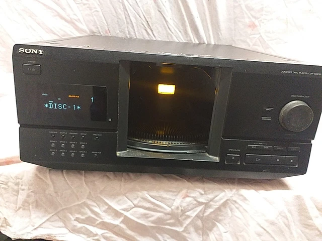 SONY CDP-CX235 200 Disco Mega CD Cambiatore Lettore Jukebox HiFi ...