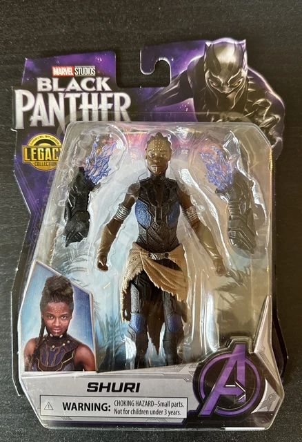 HASBRO MARVEL LEGACY Collection Shuri 6" Action Figure NEW Black ...