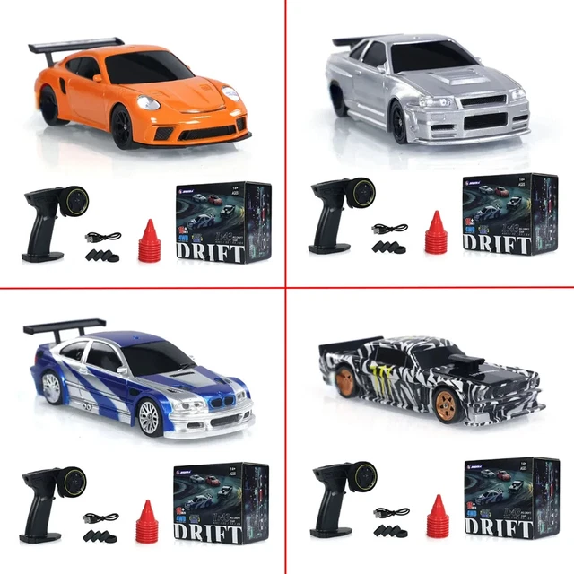 ORIGINAL MINI RACING Car 2.4G RC Drift Car 1/43 4WD Remote Control Car ...