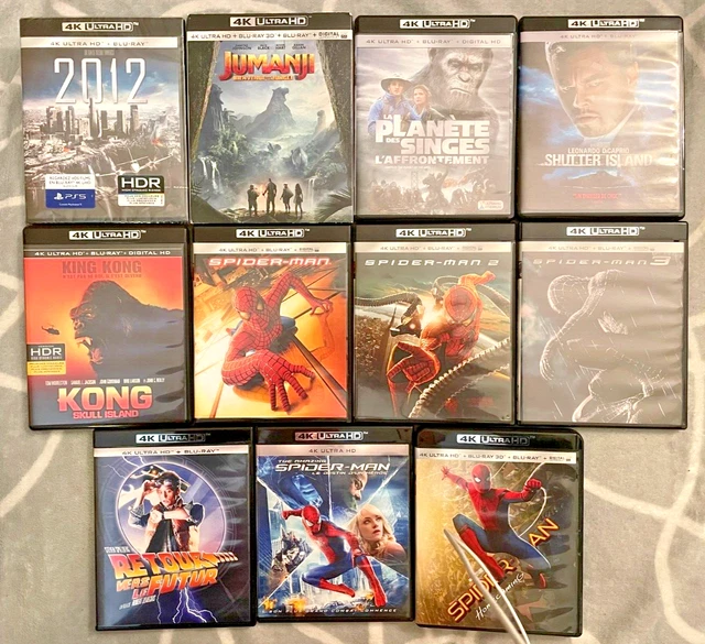 LOT DE +10 Blu Ray 4K Ultra HD Comme Neuf / Que des Hits/ Action / Aventure / SF EUR 99,00 ...