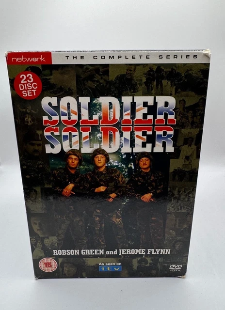 SOLDIER SOLDIER THE Complete Series 1-7 DVD Box Set Robson Green Jerome ...