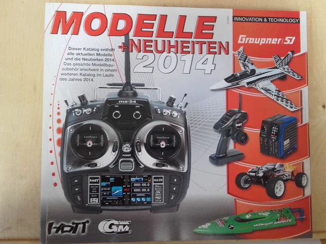 GRAUPNER NEUHEITEN-KATALOG 2014 für Sammler und Interessierte Flug ...