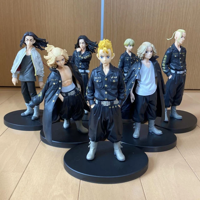 LOTTO 7 FIGURINE Tokyo Revengers Takemichi Keisuke Sano Ken Chifuyu ...