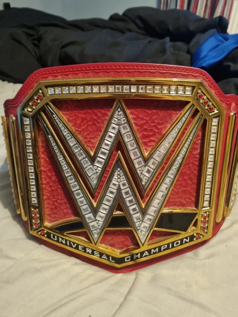 WWE OFFICIAL UNIVERSAL RED championship belt REPLICA £150.00 - PicClick UK