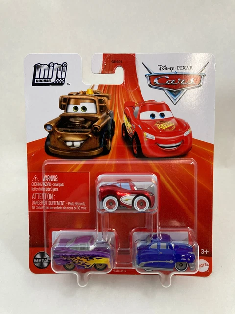 DISNEY PIXAR CARS Mini Racers Cruisin Lightning McQueen Doc Hudson ...