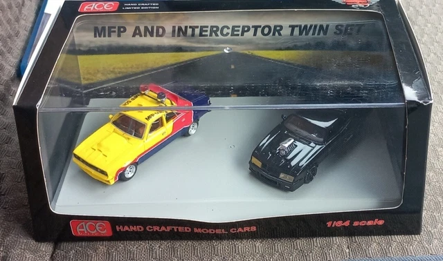 ACE MM2 &MAD Max" Hand Crafted Model Cars. MFP and Interceptor twin set ...