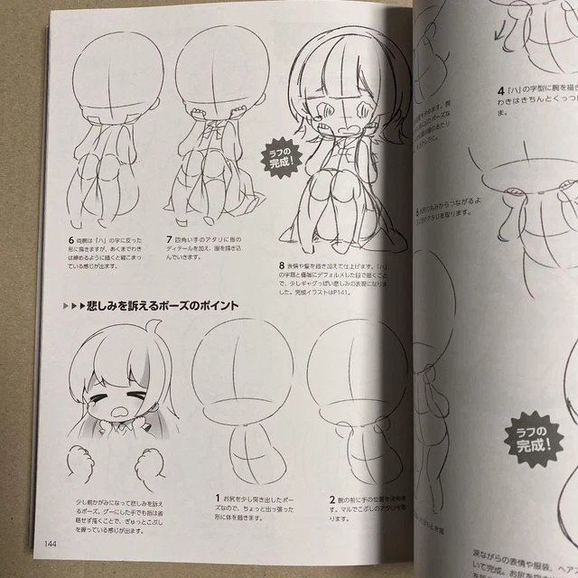 HOW TO DRAW Mini Characters Deformed Moe Chibi Cute Anime Manga Art ...