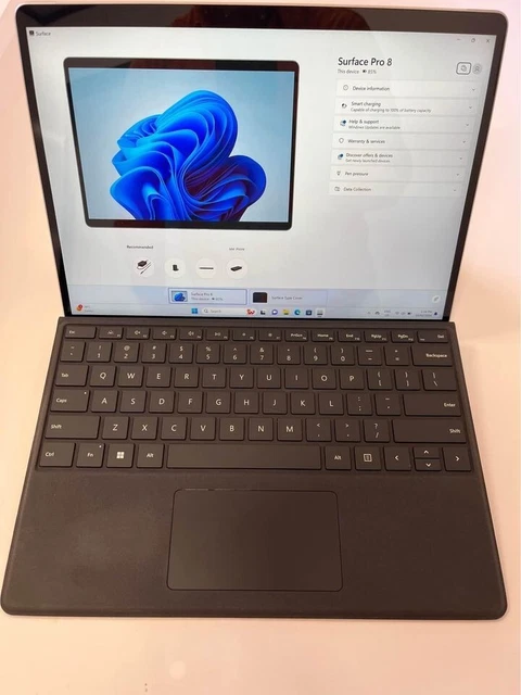 MICROSOFT SURFACE PRO 8 i7 11th Gen 16 GB- 512 GB SSD Win 11 ...