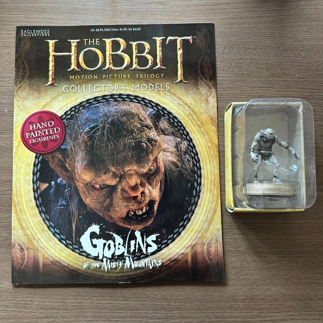 THE HOBBIT COLLECTOR'S Models Goblins of the Hand Paint Eaglemoss £18. ...