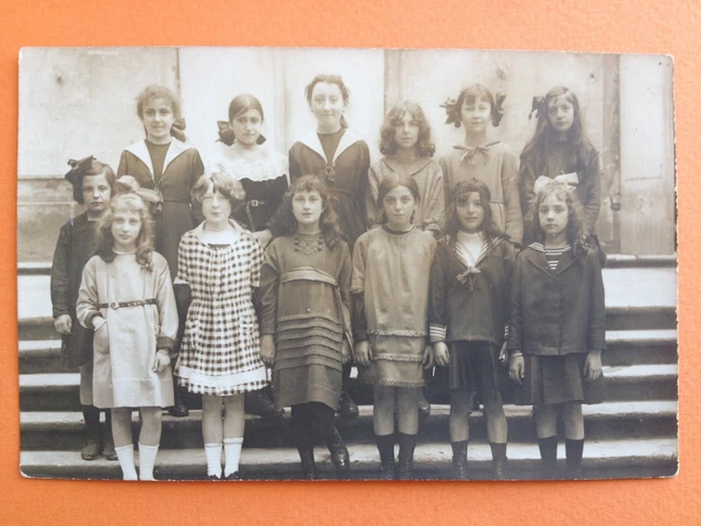 1930S FASHION OLD Kids YOUNG GIRLS Children ID Photo Card £8.87 ...