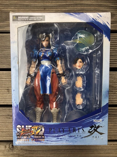 CHUN LI SUPER Street Fighter IV Play Arts Action Figure Arcade Edition ...