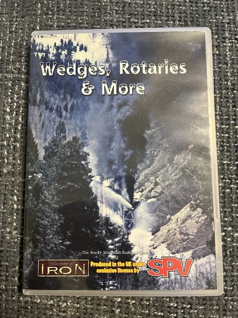 WEDGES, ROTARIES & More SPV Railway DVD USA RailRoads £8.00 - PicClick UK