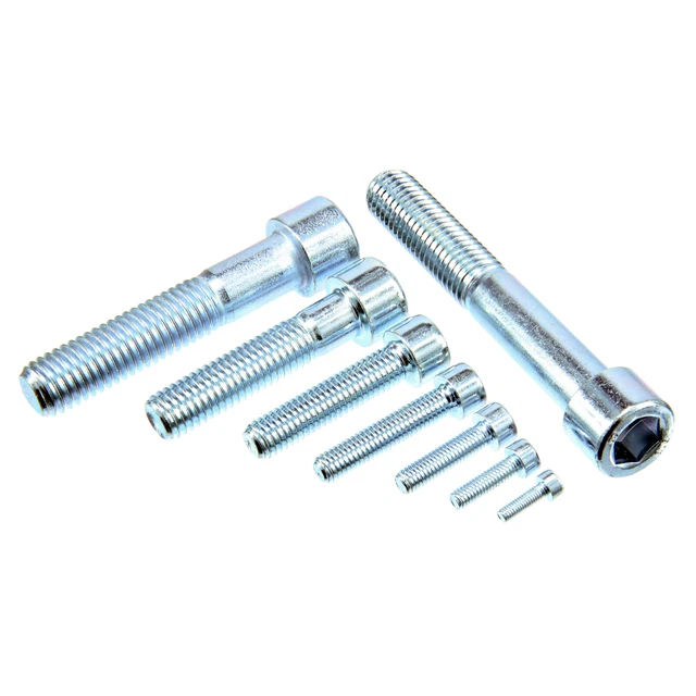 ZYLINDERSCHRAUBEN DIN 912 Stahl verzinkt 8.8 VZ Innensechskant Schraube ISO4762 EUR 9,25 ...