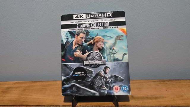 JURASSIC WORLD & Fallen Kingdom 2 Movie Collection 4K Ultra HD UHD ...
