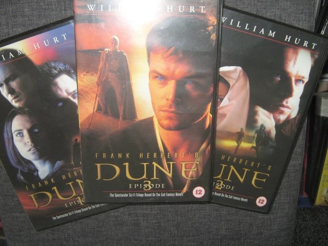 Frank Herberts Dune Complete Set Big Box Vhs Sci Fi Series Oop Rare