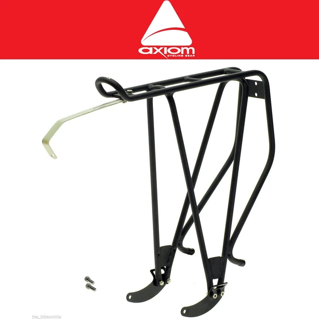 AXIOM STREAMLINER DLX Black Narrow Rear Road Bike Rack Carbon Fiber ...