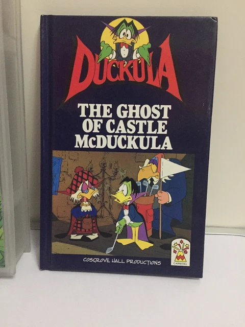 1988 HB BOOK Ghost of Castle McDuckula Count Duckula Jungle Duck VHS ...