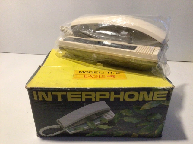 VINTAGE EAGLE T12 Intercom Set Boxed Retro £31.88 - PicClick UK