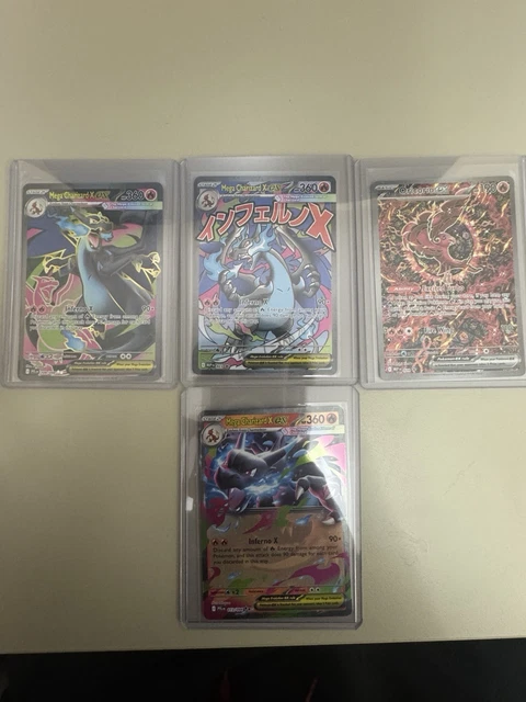 POKEMON PHANTASMAL FLAMES Mega Charizard EX # 023, #109 Oricorio EX ...