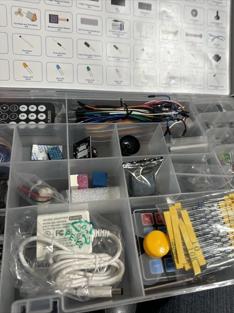 ELEGOO THE MOST Complete Starter Kit Mega Electronics Project $45.79 ...