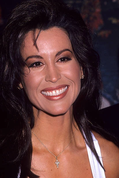 ATHLETE RACHEL MCLISH at Model Jet Airplane from the Film Ace- 1992 Old ...