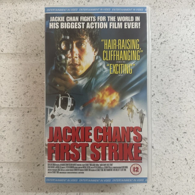 JACKIE CHAN'S FIRST Strike - VHS - 1998 - Great Condition! £4.95 ...