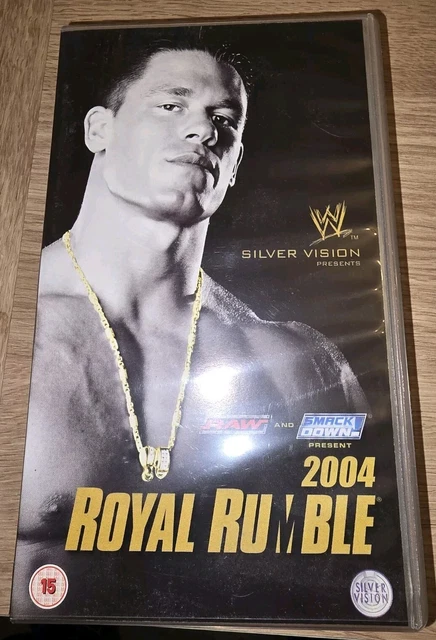WWE ROYAL RUMBLE 2004 VHS Wrestling John Cena WCW ECW Rare £6.95 ...