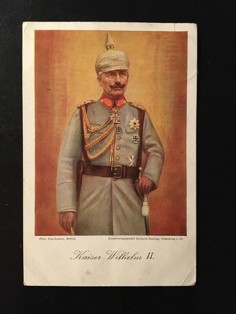 AK, ANSICHTSKARTE, POSTKARTE - Kaiser Wilhelm II, 1916 EUR 15,00 ...