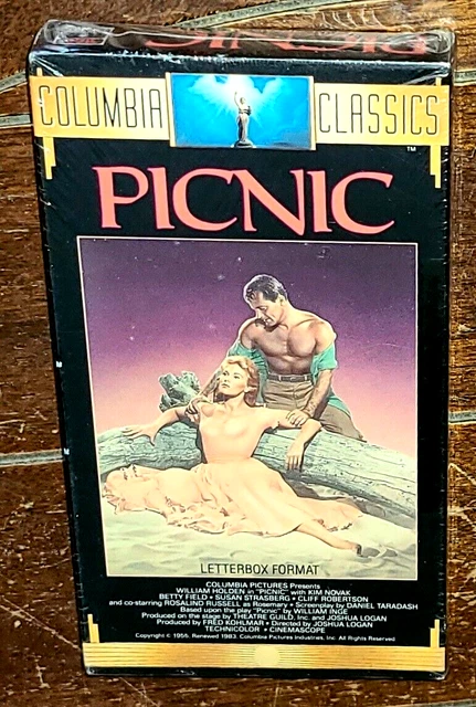 Picnic Vhs 1996 Rca Columbia William Holden Kim Novak Susan