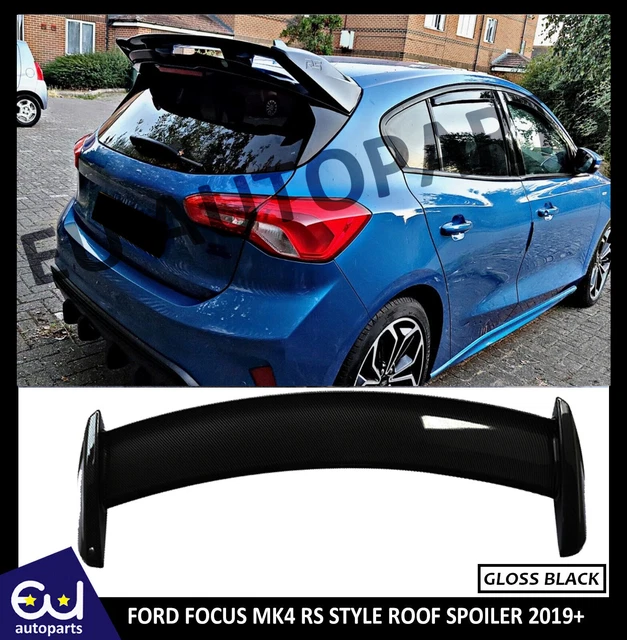 Auto Perfectionists Spoiler Ford Focus RS Style Gloss Black Rear ...