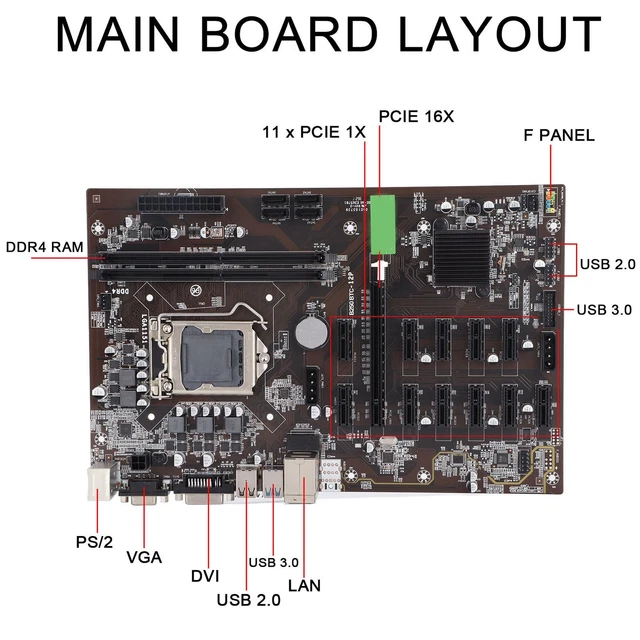 MOTHERBOARD MODULAR POWER Supply Design Computer Parts For For Core 4T ...