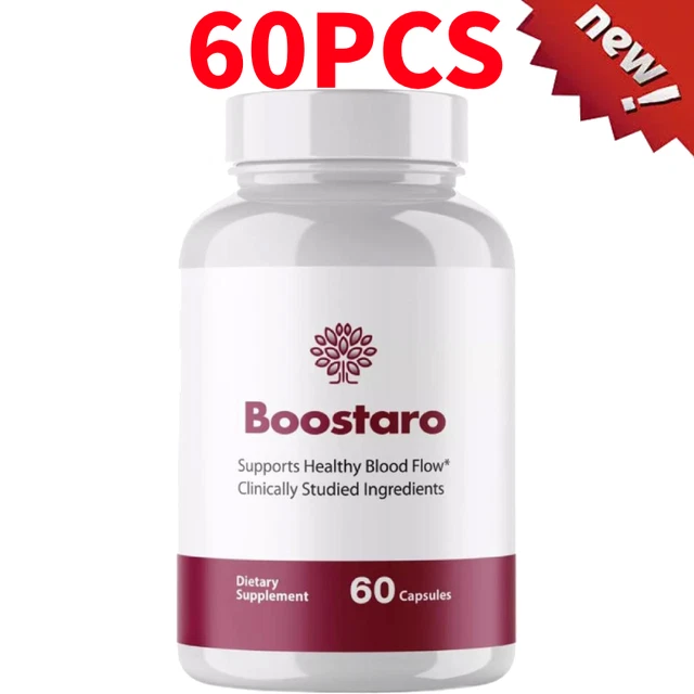 BODY SUPPLEMENTS~BOOSTARO SUPPORT Healthy Blood Flow Dietary Supplement ...