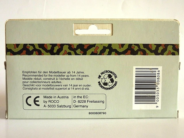 ROCO MINITANKS SPECIAL H0 808 Daimler Benz O 321 Omnibus Bundeswehr ...