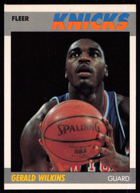 1987-88 FLEER GERALD Wilkins New York Knicks #119 EUR 4,96 - PicClick FR