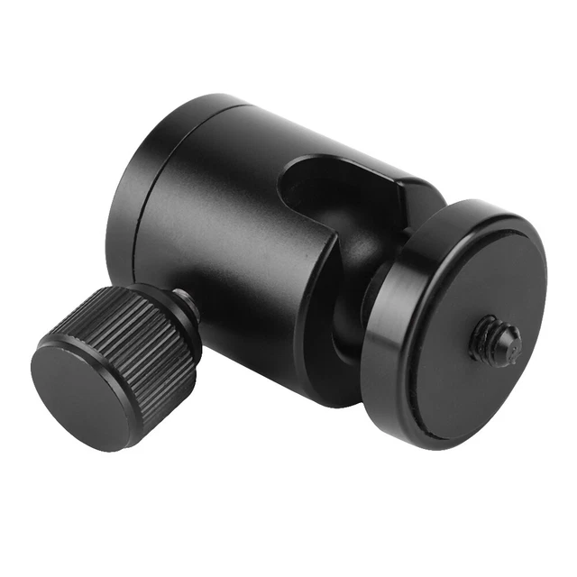 ALL METAL BALL Head 1/4 Standard Screw Hole Protable Mini Tripod Ball ...