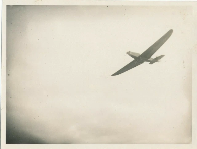 FOTO WK I Flugzeug Segelflieger Landeanflug K1.47 EUR 34,90 - PicClick DE