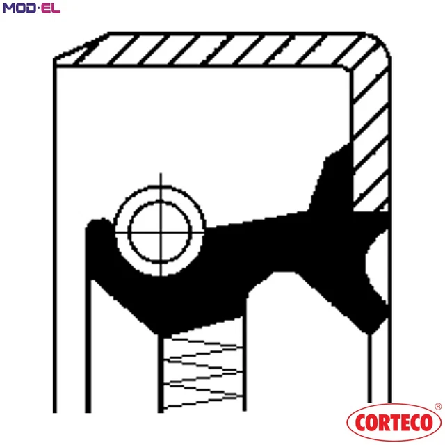 SHAFT SEAL WHEEL HUB 01019283B FOR MERCEDES-BENZ C-CLASS/Break/T-Model ...